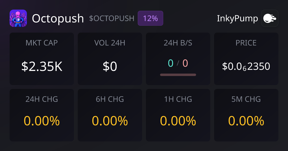Octopush (OCTOPUSH) | InkySwap